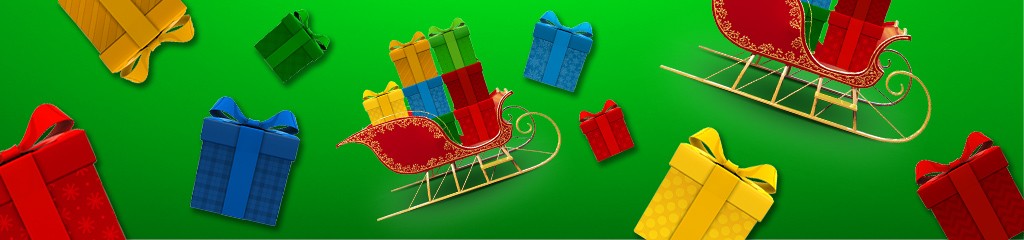 Santa's Sleigh Stack Up Game