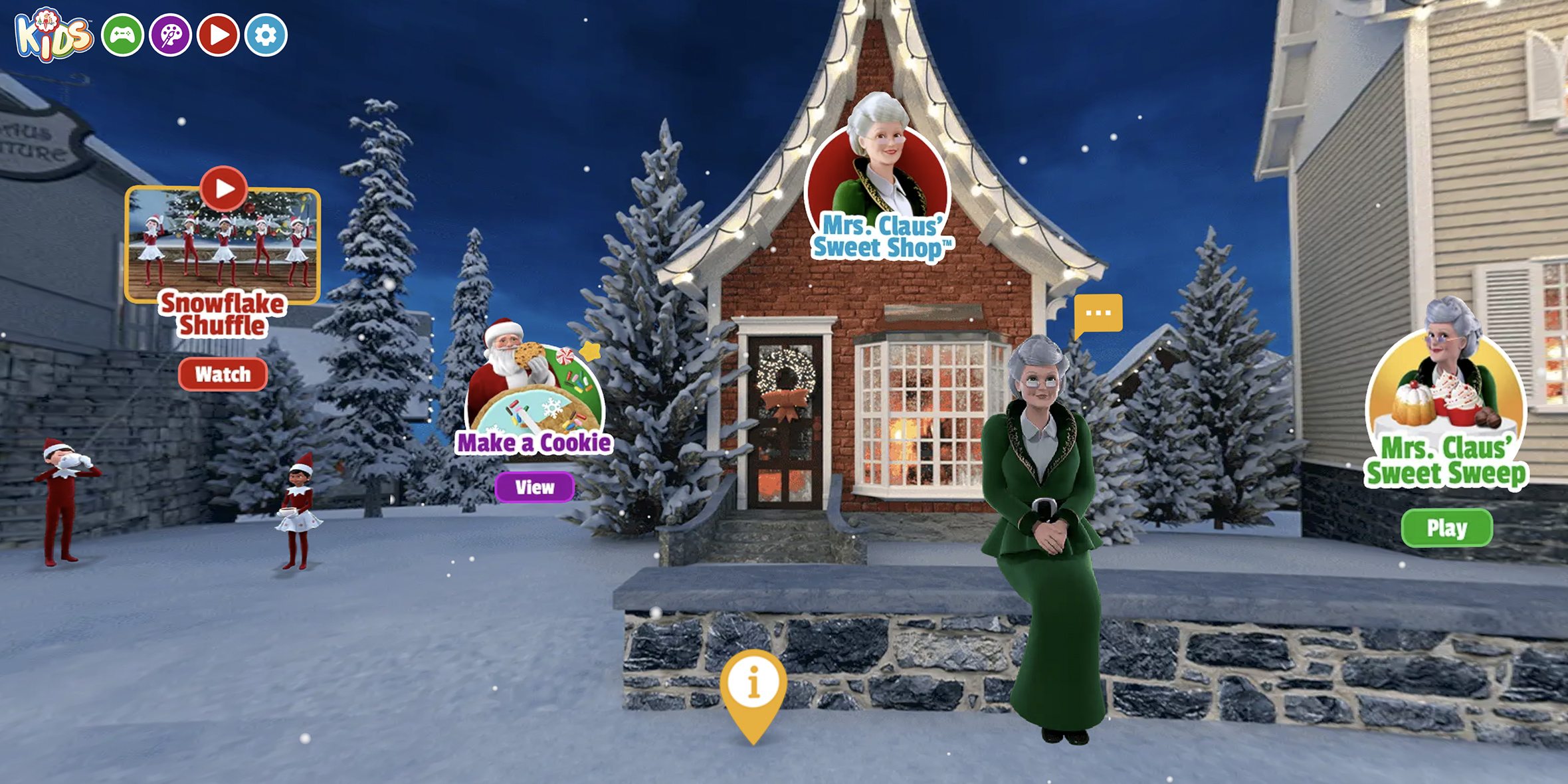 Mrs. Claus’ Sweet Shop™ | Locations | Santa's North Pole